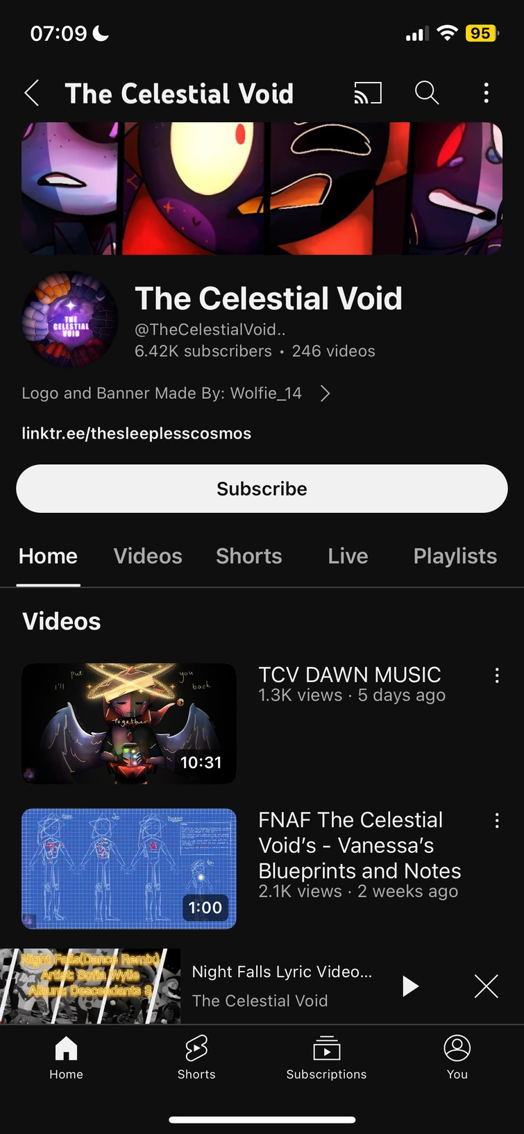 Just started watching celestial void | Fandom