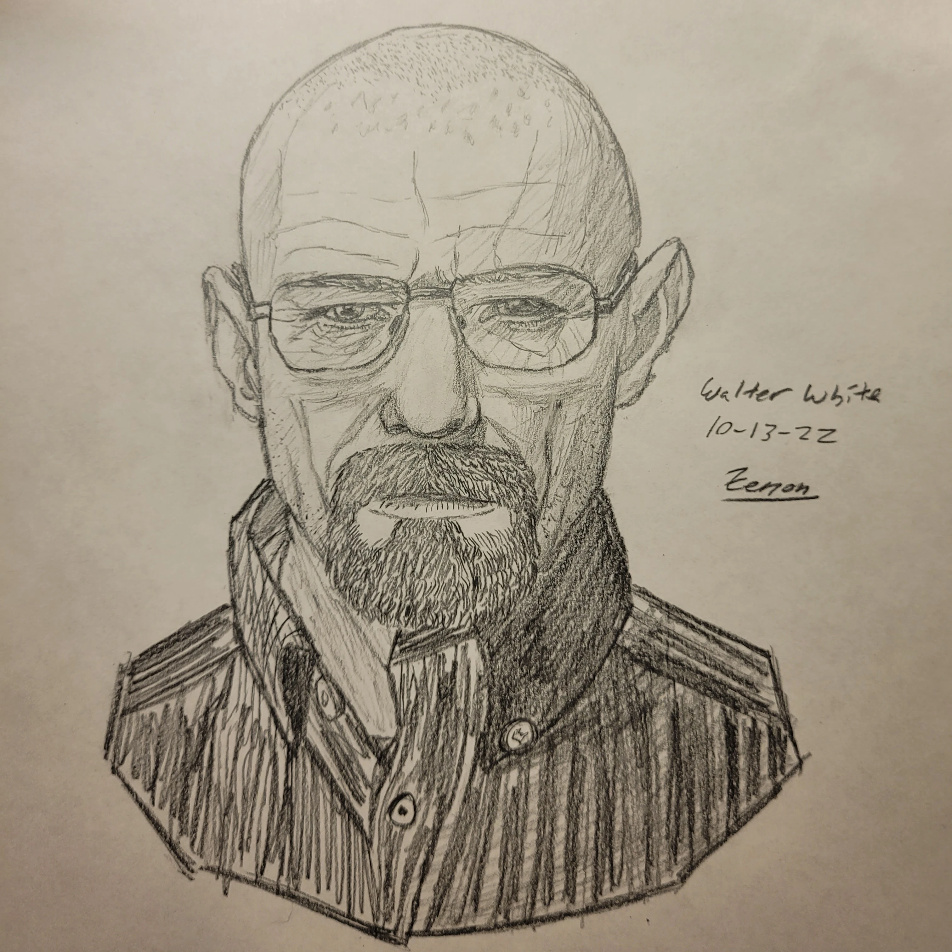Sketch of Walt that I did | Fandom