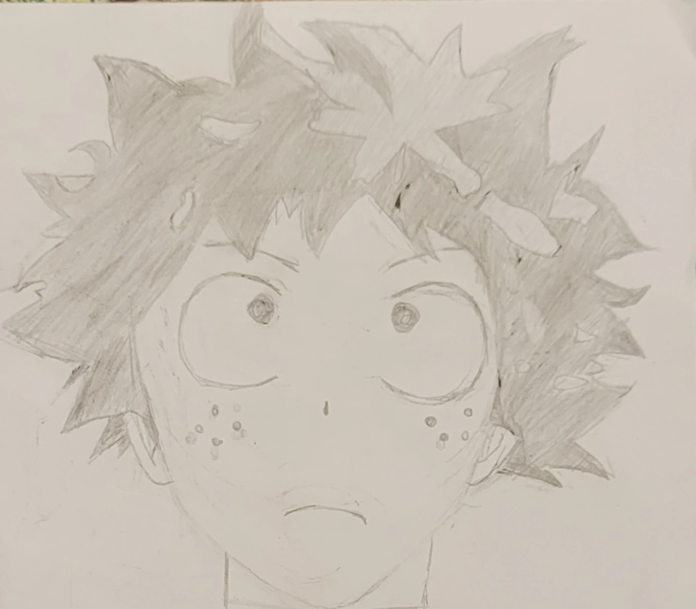 I tried drawing Deku | Fandom