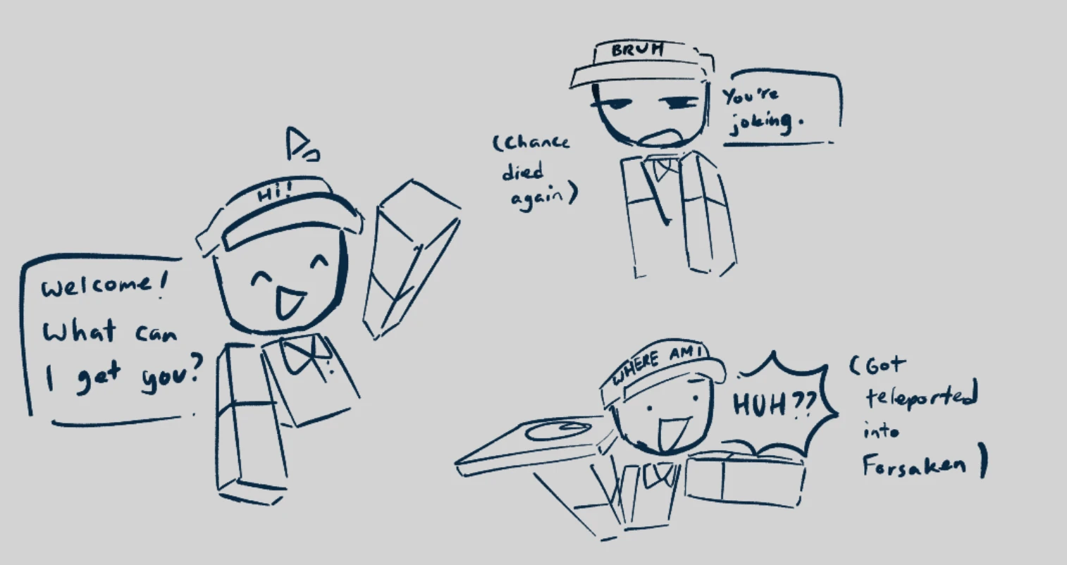 i like when people add this veeeery subtle detail when drawing elliot ...