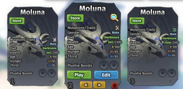 Hello, I’m Carno! I’m new to the wiki. I wanted to sell some moluna ...