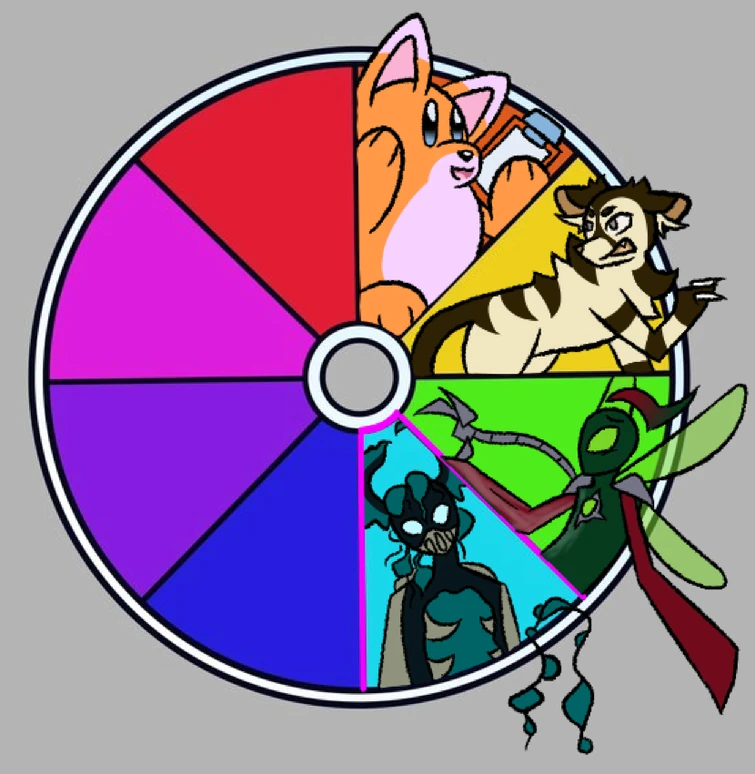 Color wheel drawing progress for now | Fandom
