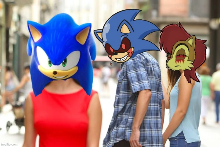 Sonic.exe Crushing on his Idol in a nutshell | Fandom