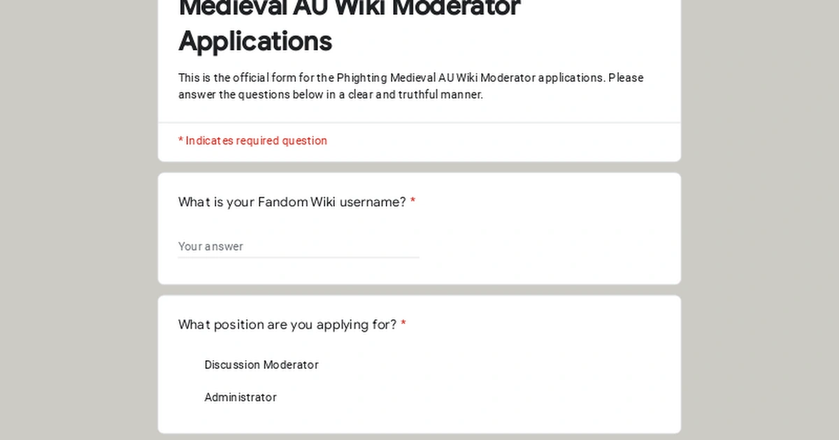 PMAU Mod Applications now available! | Fandom