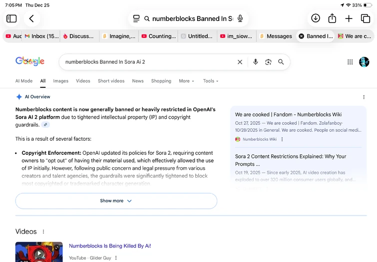Sora Ai Banned Numberblocks | Fandom