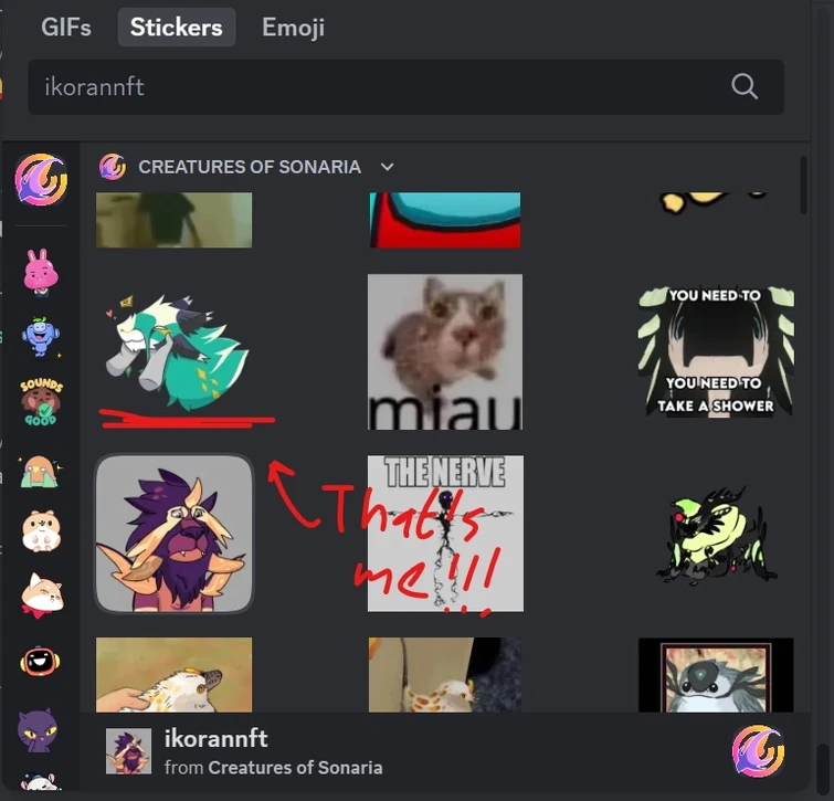 I only just realized my Norsk drawing is also a sticker on the CoS discord | Fandom