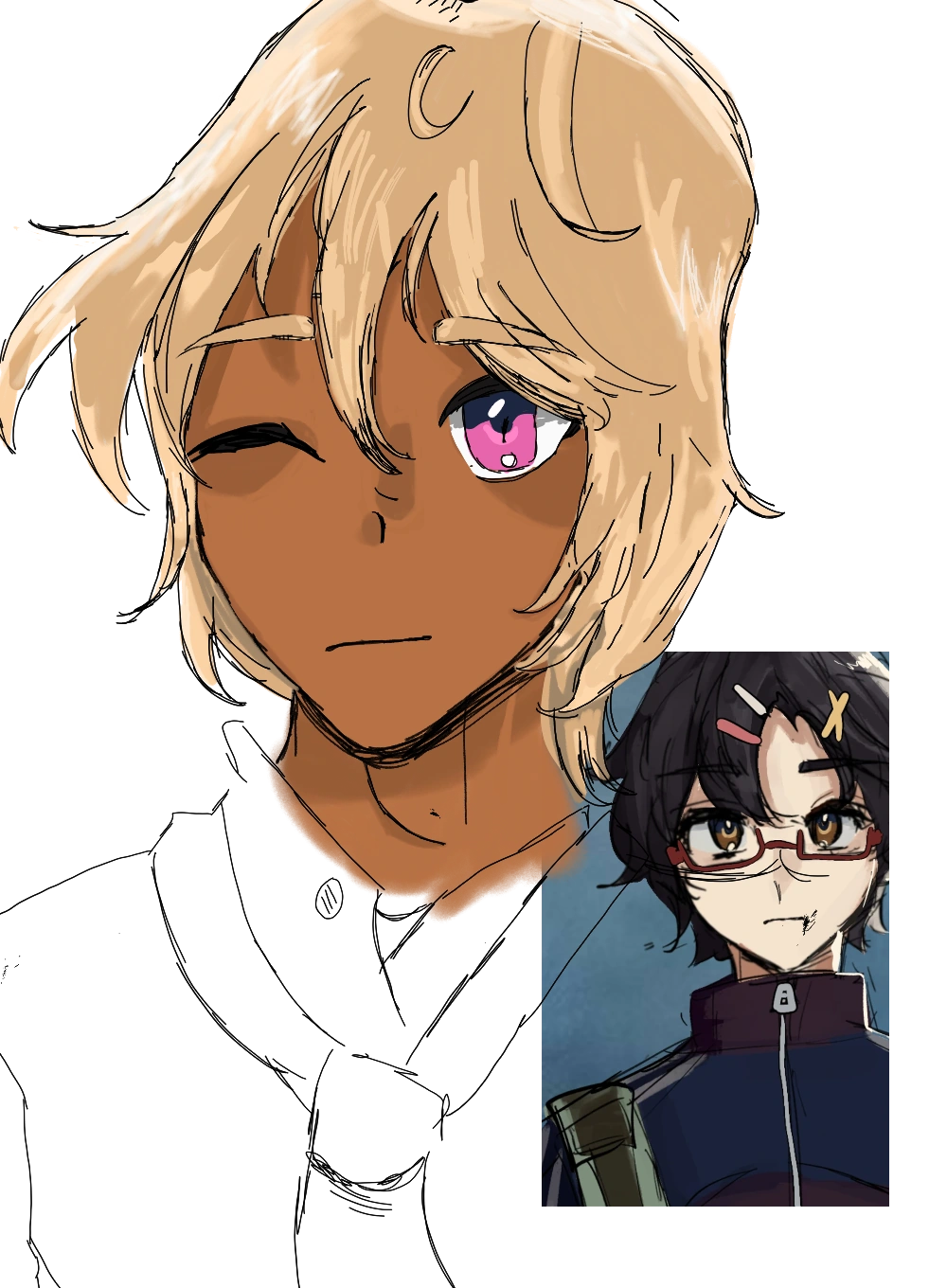 progress on the PFP I'm drawing for wiz | Fandom