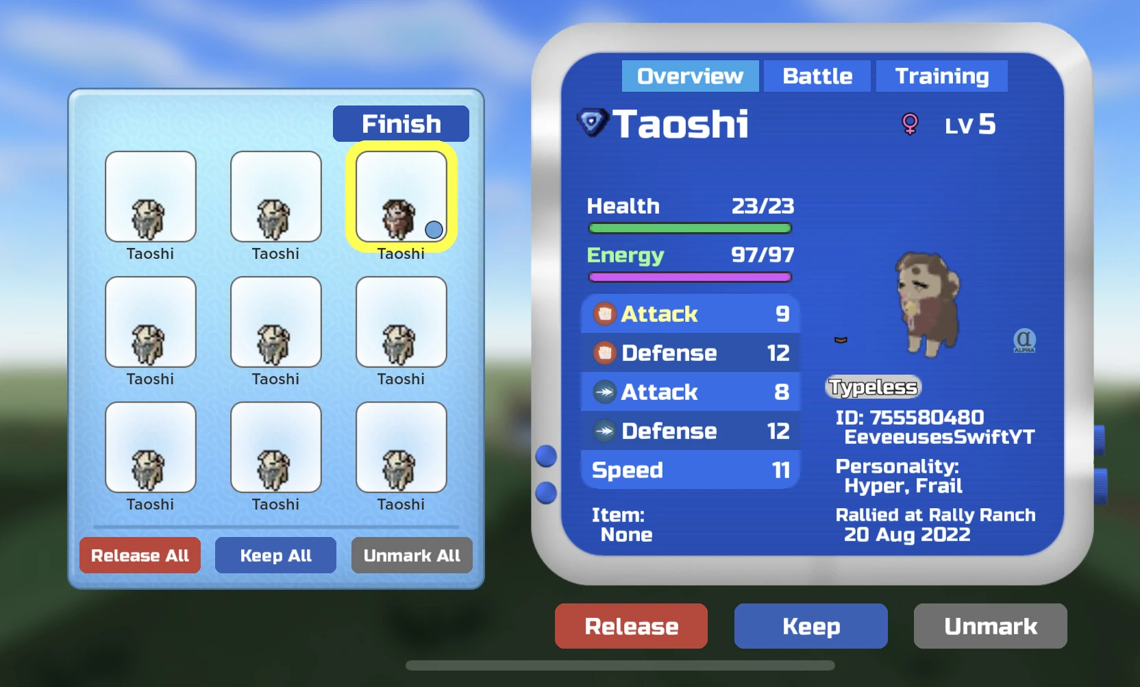 tfw you check your rally for the first time in 3 months and you get a ...