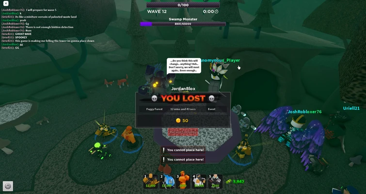 "NOOO! WE WE'RE SOO CLOSE!" -Narrator from Halloween 2020 | Fandom