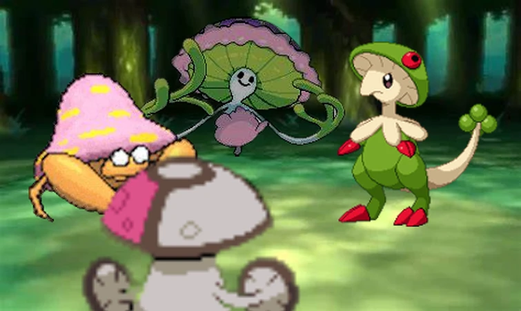 Mushroom Pokemon BR Render | Fandom