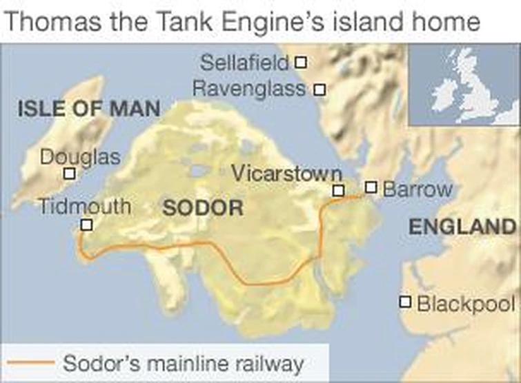 Where on Earth is Sodor and how can it fit in this?. | Fandom