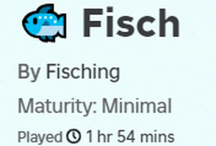 ppl who actually play fisch | Fandom