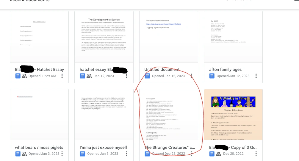 oh look my storyline for a comic that i didn't finish and killed off ...