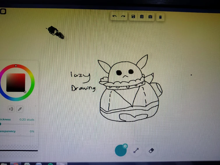 Lazy drawing i made- | Fandom