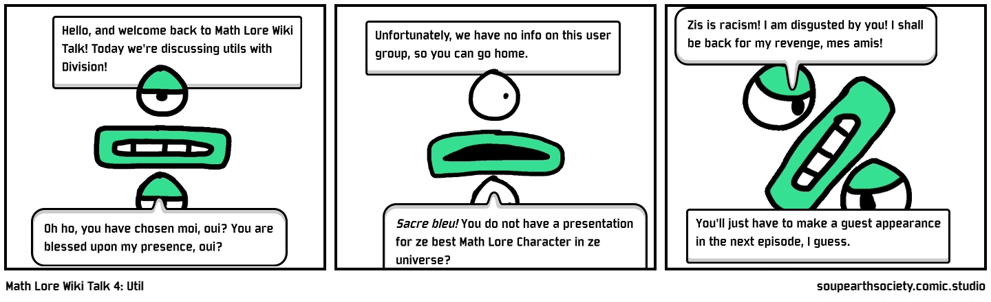 Math Lore Wiki Talk 4: Util | Fandom
