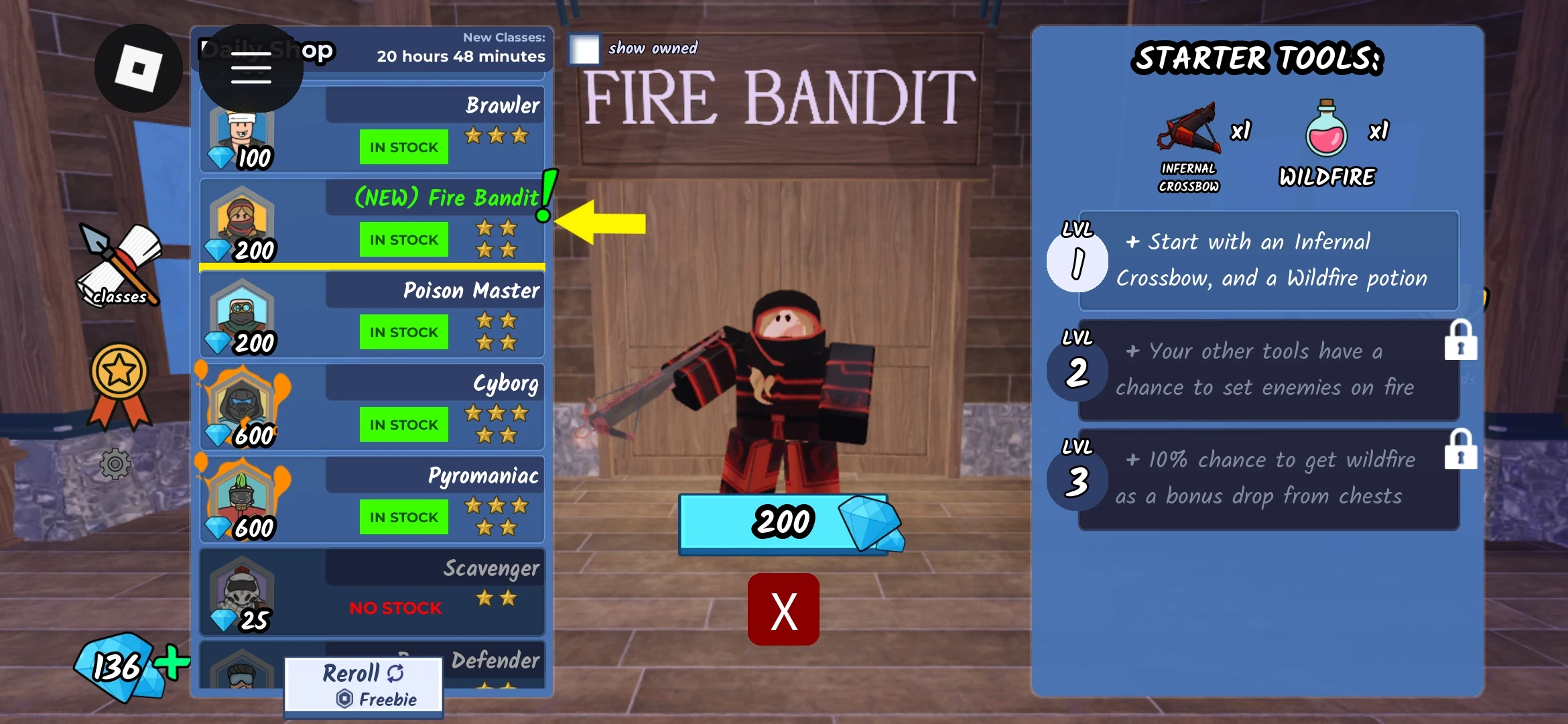 New class:fire bandit | Fandom