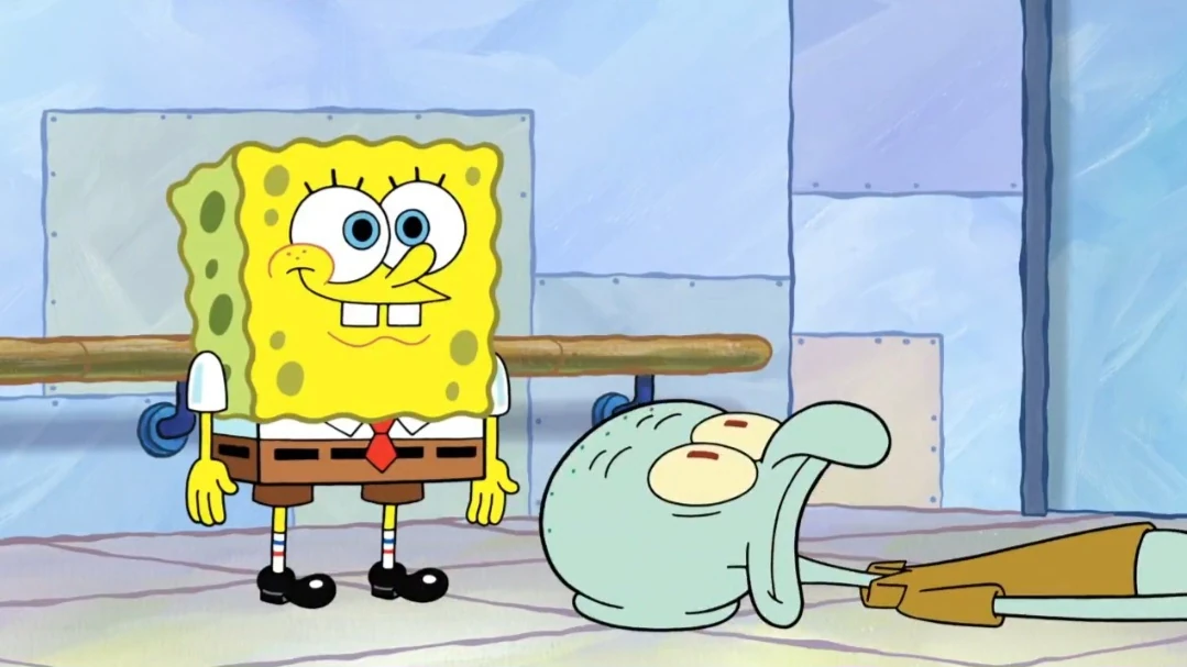 SpongeBob looks really good in this scene | Fandom