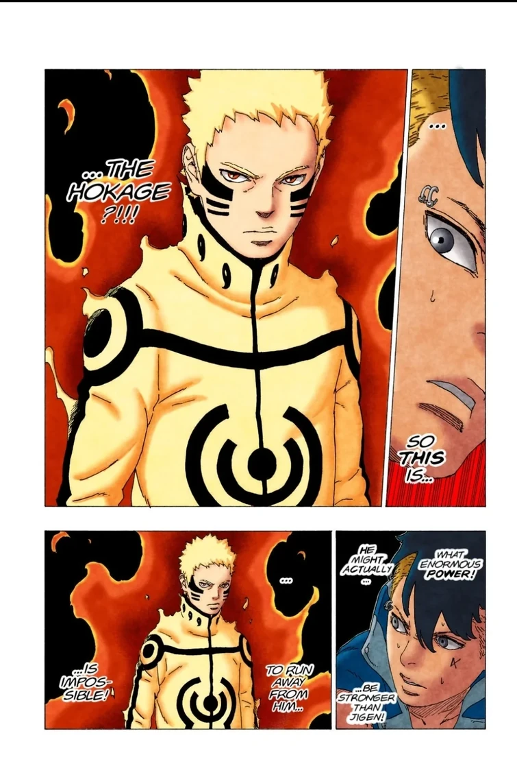If Naruto also had Momoshiki's Karma and access to all Eight Gates ...