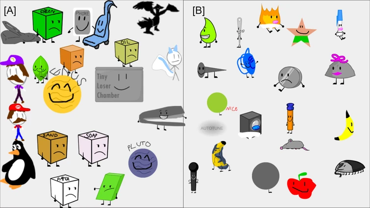 BFDI Recommended Characters VV 11 (VTE) | Fandom