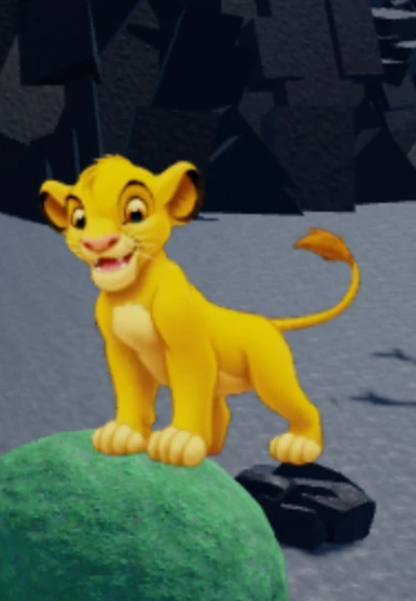Simba on a green ball | Fandom