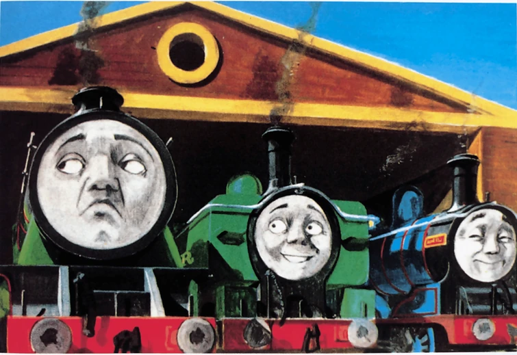 Railway Series illustrations I hate | Fandom