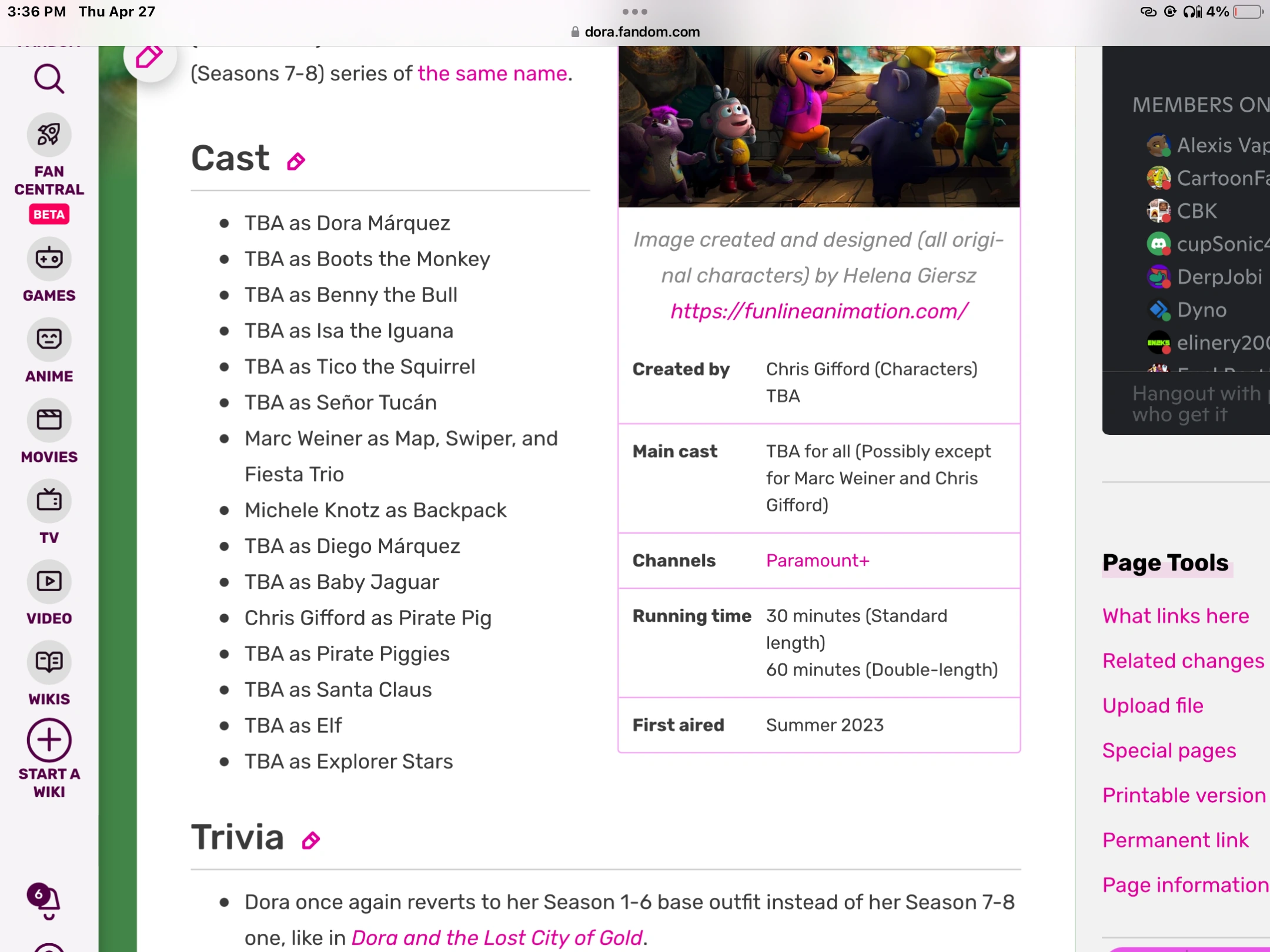 Hey guys is Marc Weiner actually reprising his role as Map, Swiper and ...