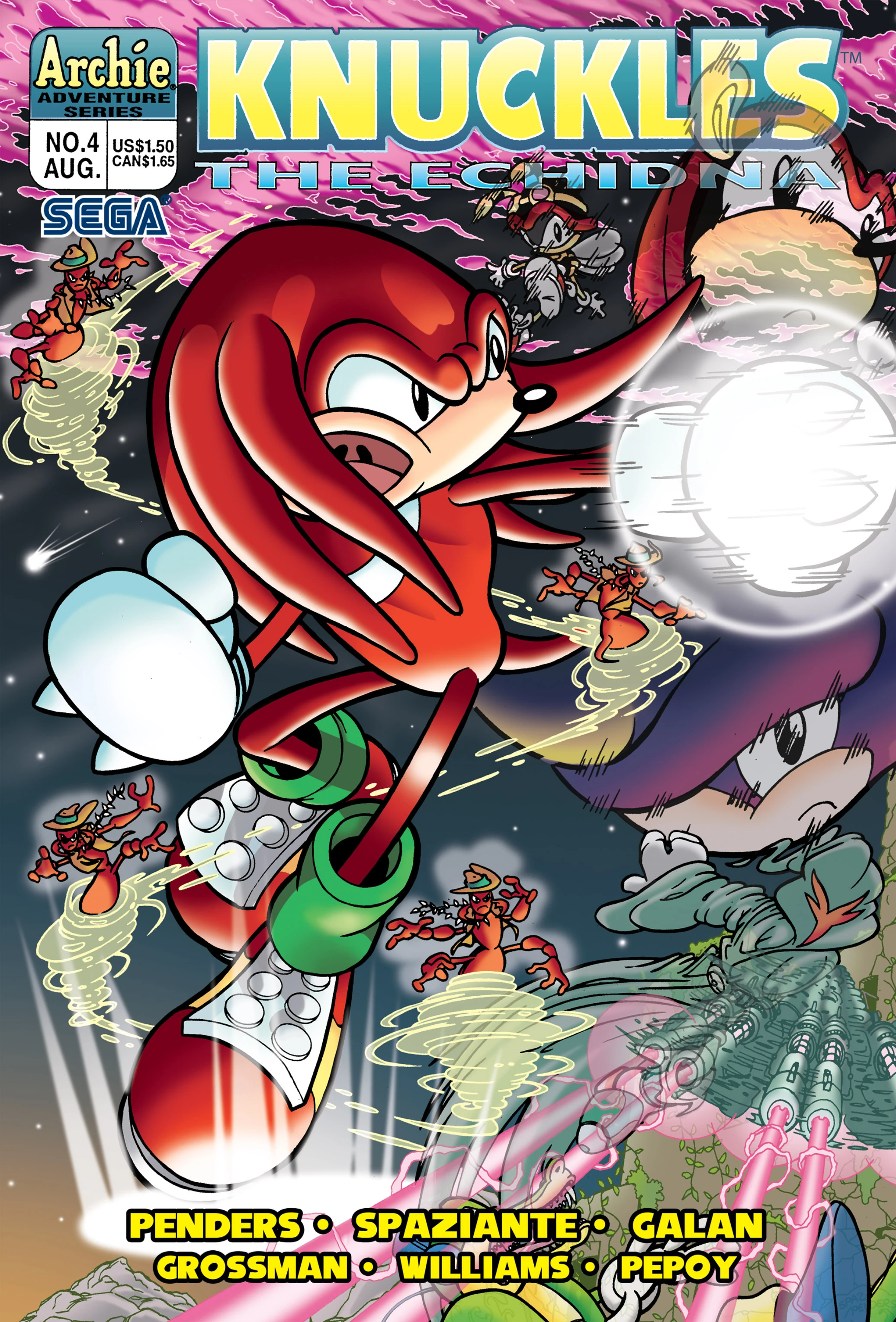 Reviewing all the Ken Penders Knuckles stories: The Lost Paradise 1 ...