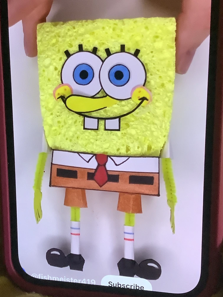 SpongeBob art craft | Fandom