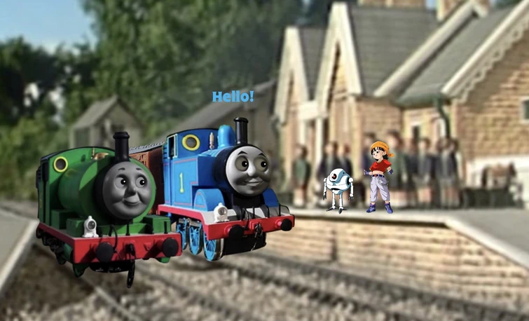 Thomas and Percy meet Goku's Granddaughter | Fandom