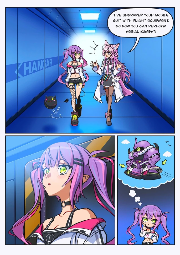 Uh, let me just say something. A Gouf with Wing Zero wing is cursed AF. | Fandom