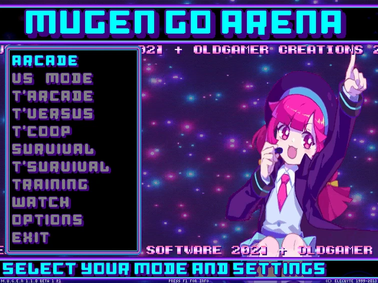 The History of MUGEN GO ARENA Screen Pack | Fandom