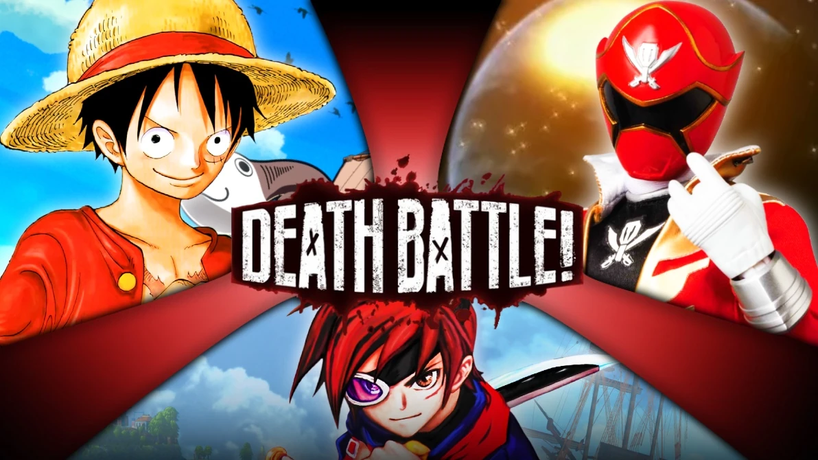 Luffy vs Captain Marvelous vs Vyse (One Piece vs Gokaigers vs Skies of ...