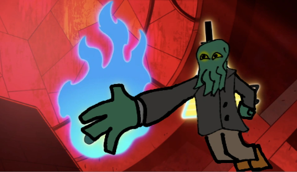 (Shitpost) Beast of Level 5 but I drew him over Bill Cipher | Fandom