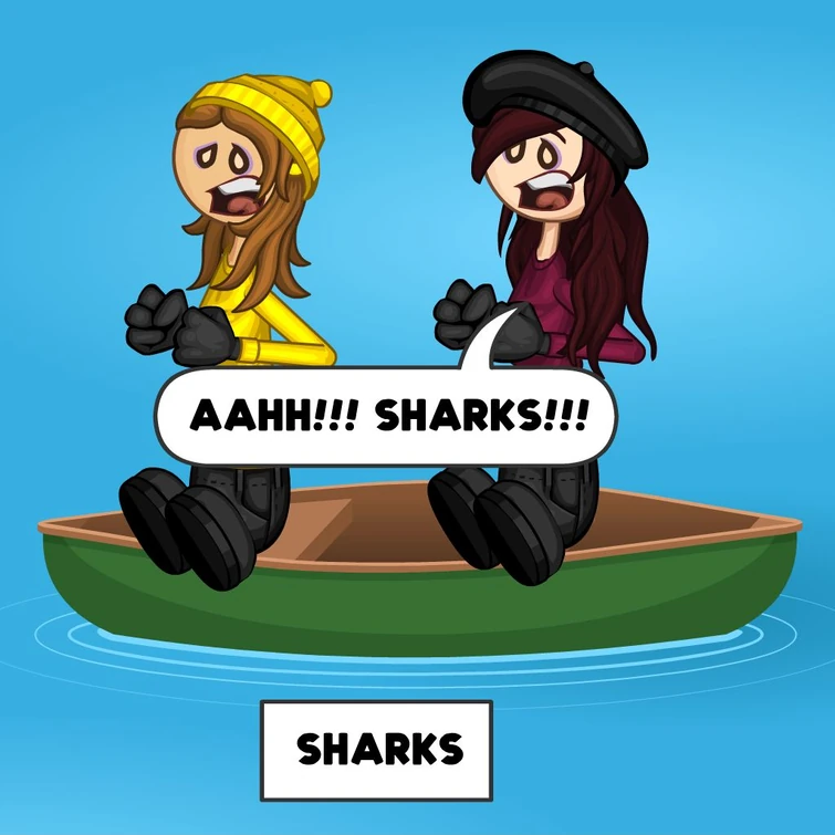 Amy and Utah Chased by Sharks | Fandom