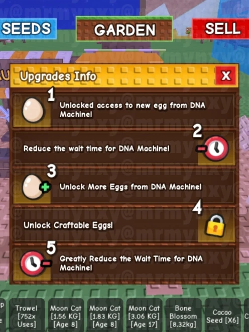 DNA Machine Upgrades | Fandom