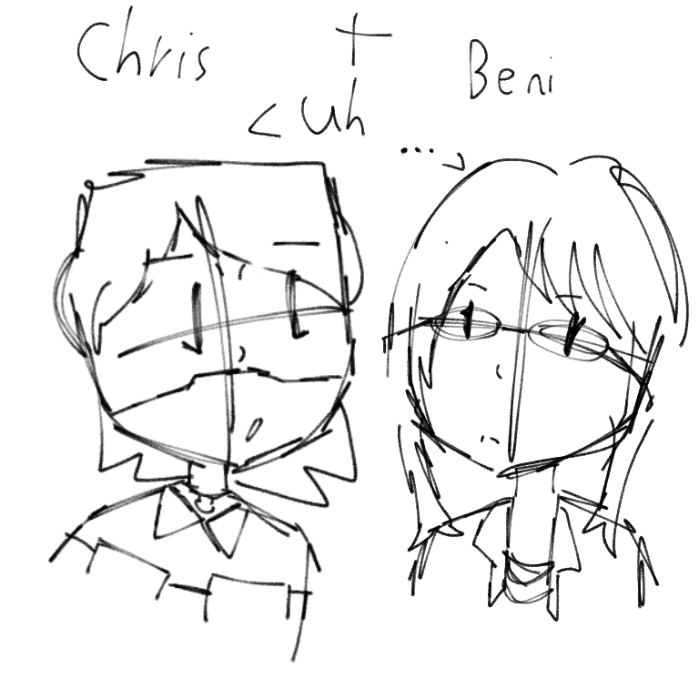 Chris mclean meets beni inagi | Fandom