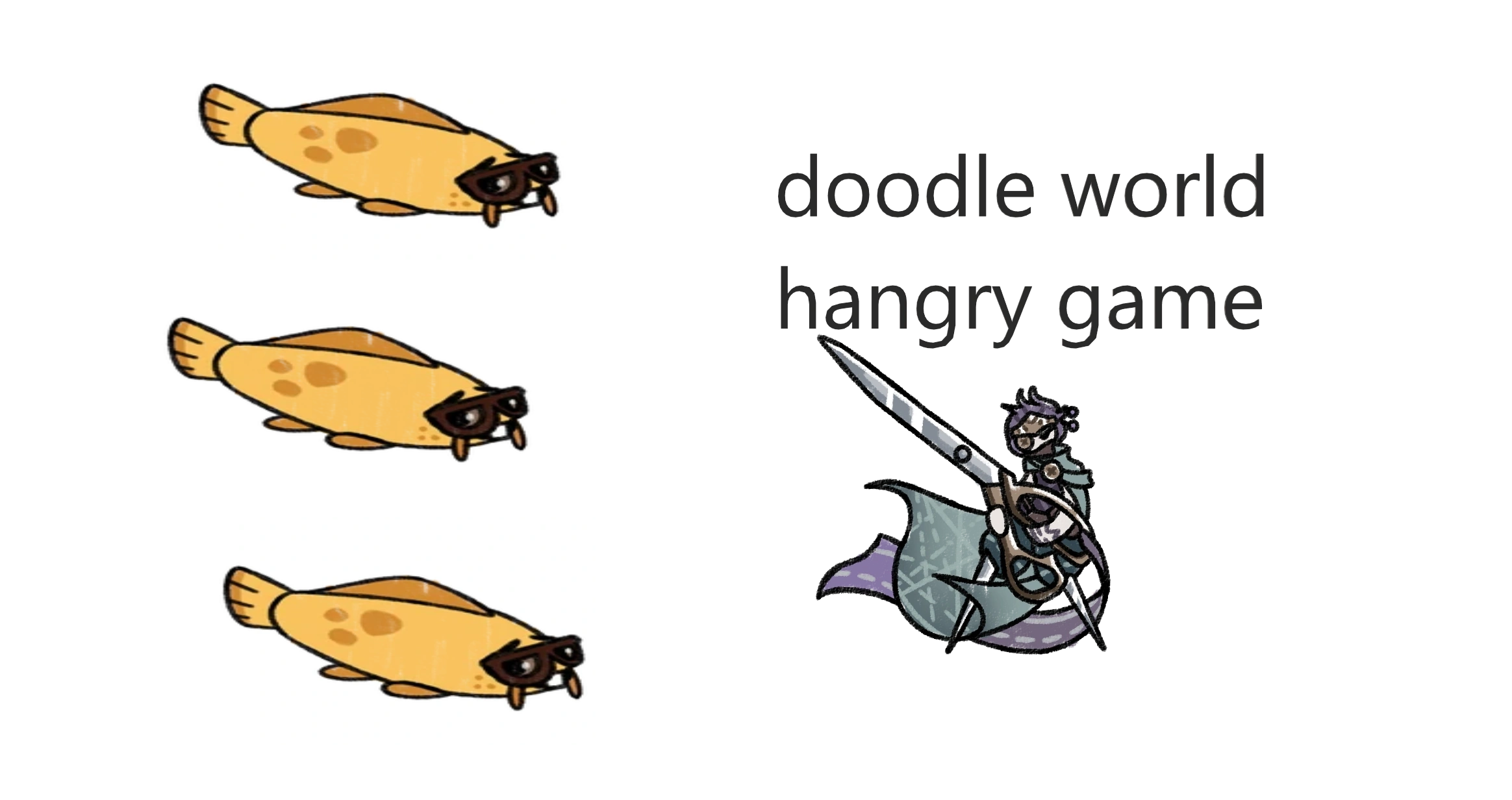 doodle world hangry games | Fandom