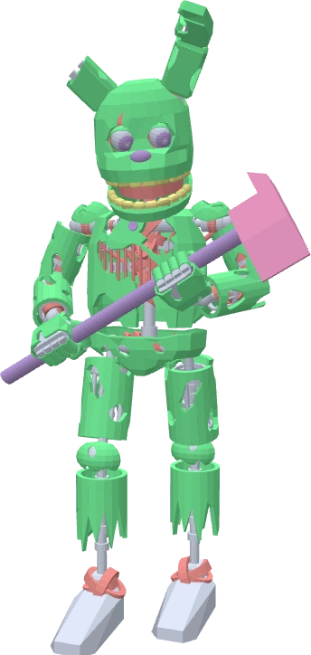 Springtrap (3d model, textureless) | Fandom