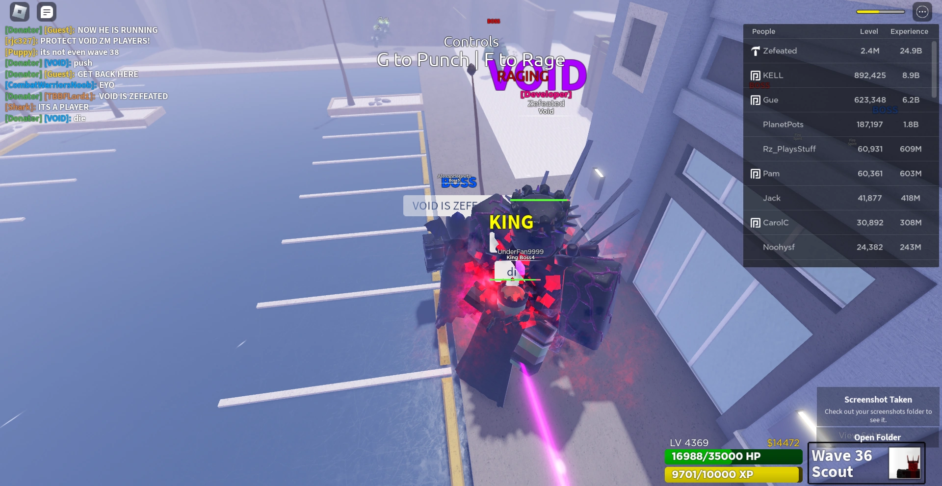 huh? zefeated as void and frosty cool lol | Fandom