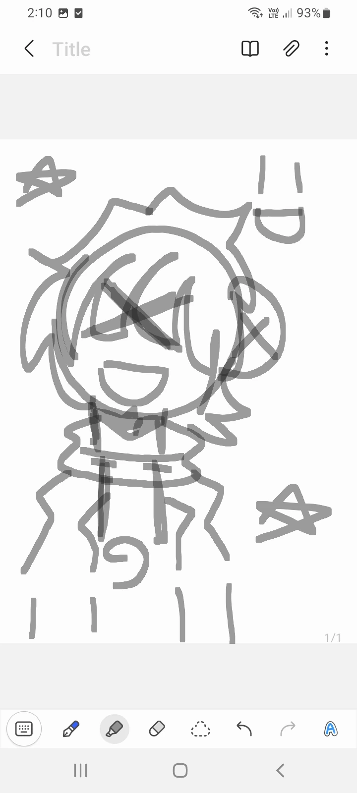Drawing in Samsung notes part 1 | Fandom