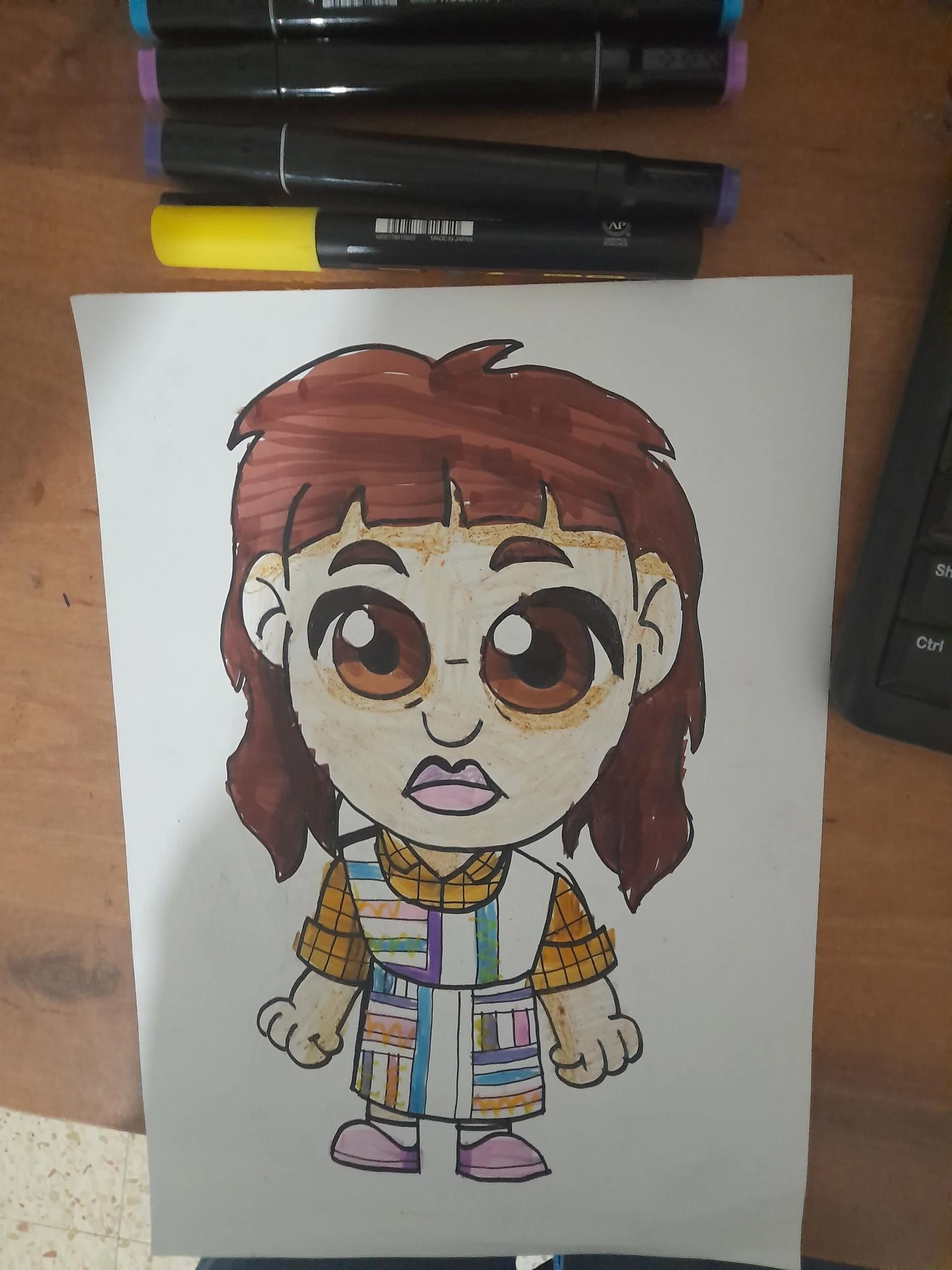 My drawing of Chibi Eleven | Fandom