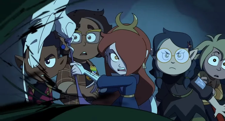 amity destroys hunter’s hand here meaning there’s probably some stray ...