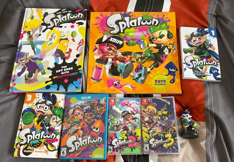 My very own Splatoon collection. | Fandom