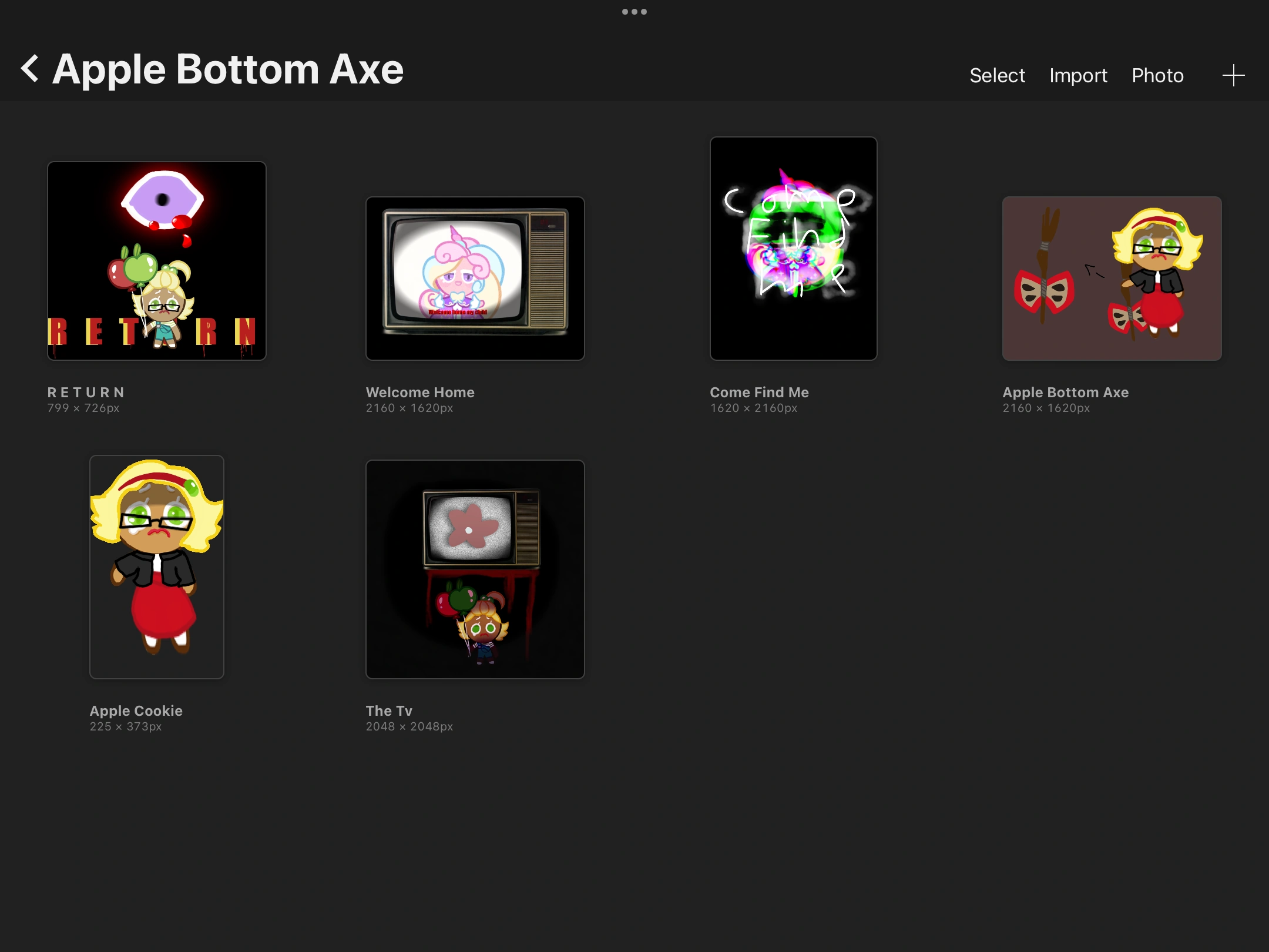 (Warning: unsettling imagery) A.B.A has to be one of my creepiest AUs ...