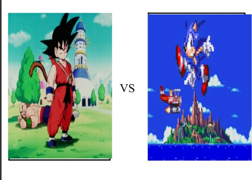 The ultimate showdown sonic vs goku (ALL VERSIONS) | Fandom