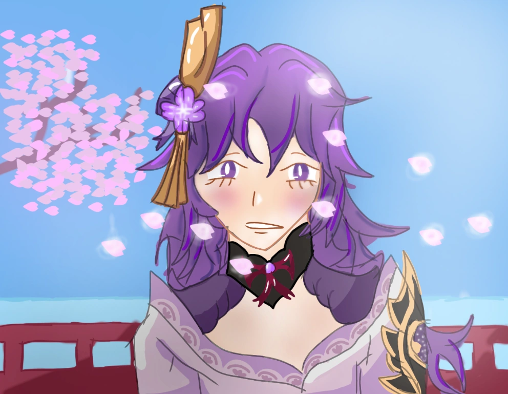 Finished Raiden Shogun art! | Fandom