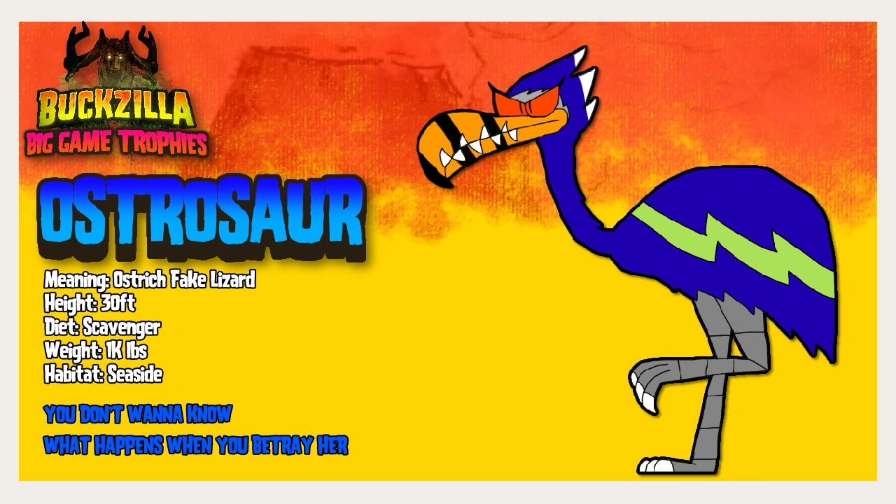 Fanmade Buckzilla Big Game Trophies | Fandom