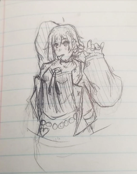 i drew the new ena card | Fandom