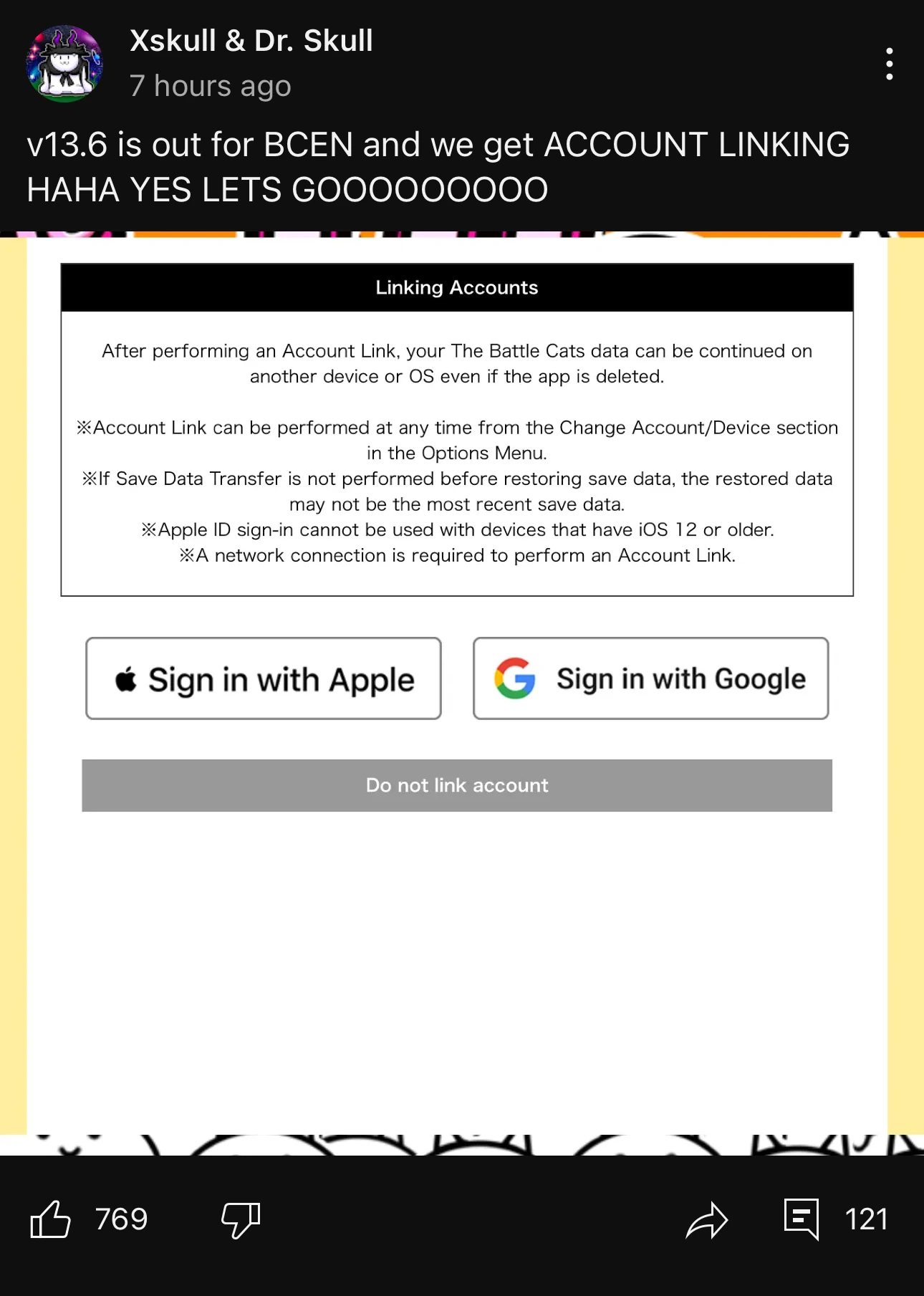 Apparently You Can Link Accounts Now | Fandom