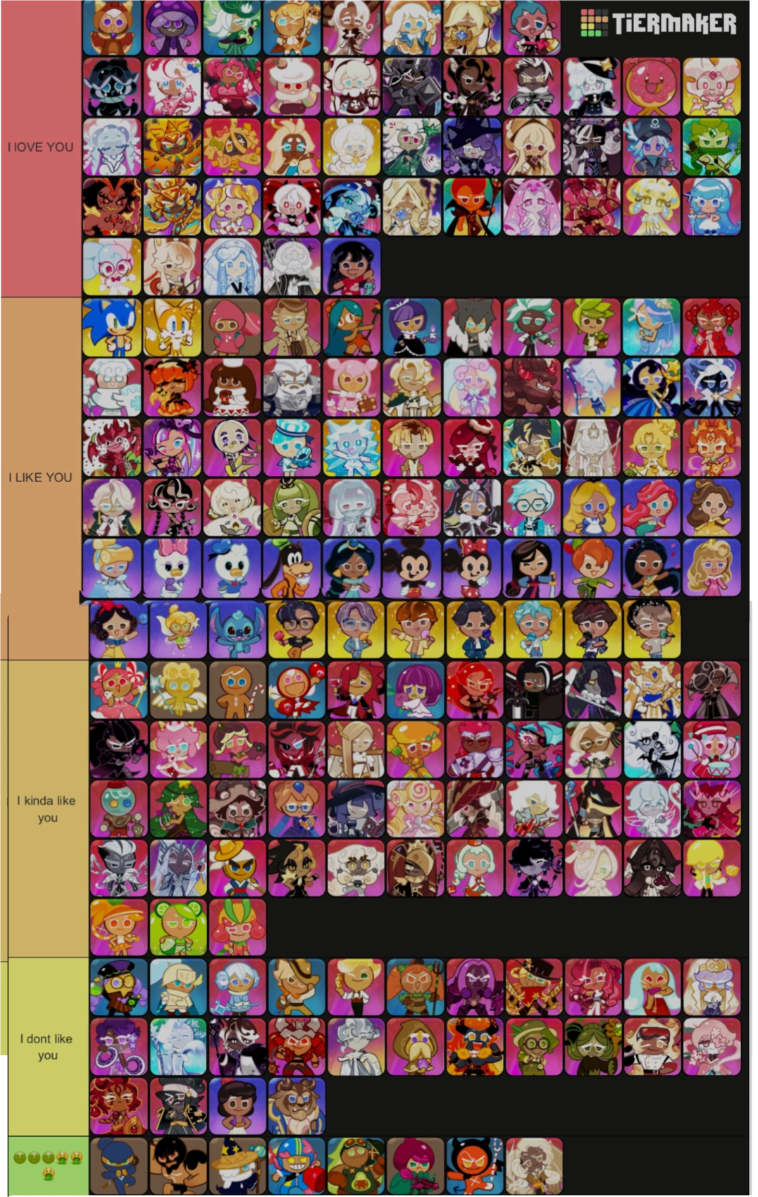 Crk tier list based on how i like them👽👽 | Fandom